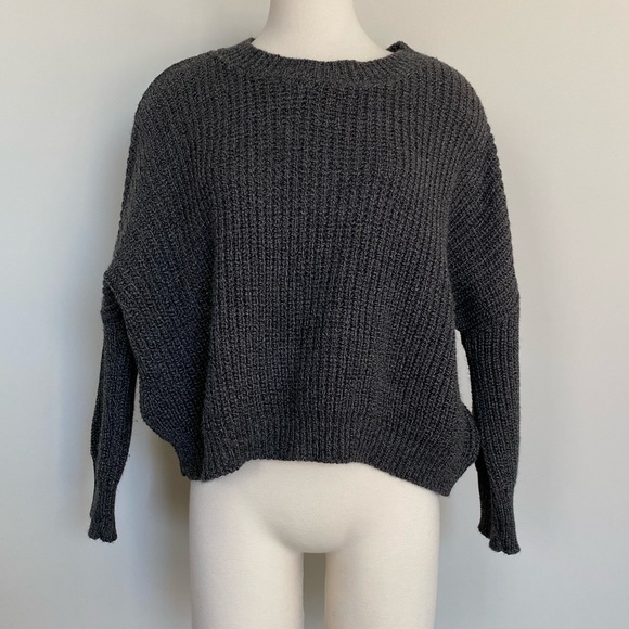Glamorous | Sweaters | Glamorous Grey Knit Sweater | Poshmark